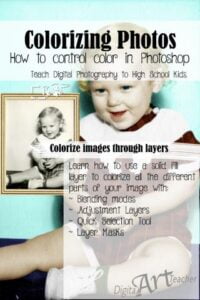 Colorizing Photos - Digital Art Teacher